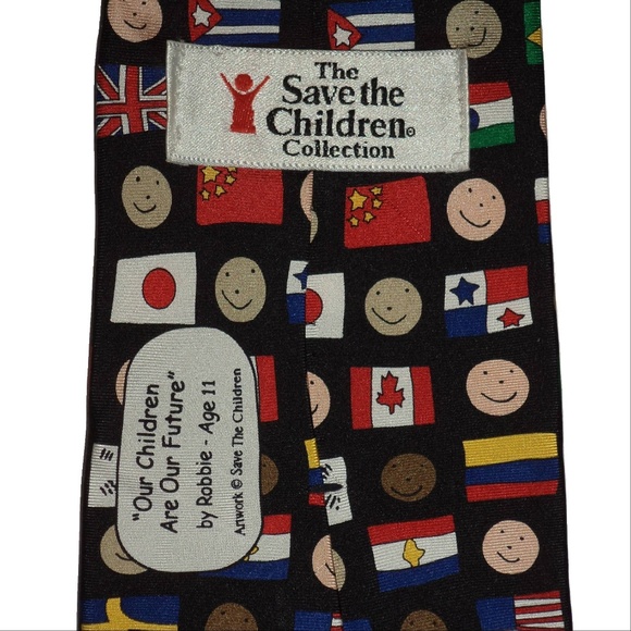 Save The Children | Accessories | Save The Children Neck Tie Our Future ...